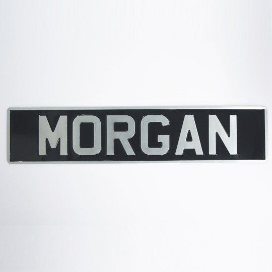 Front number plate bracket for chrome bumper :: Mog Parts, Morgan Car ...