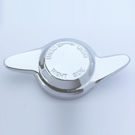 Bonnet strap - brown with felt backing and chrome buckle :: Mog Parts ...