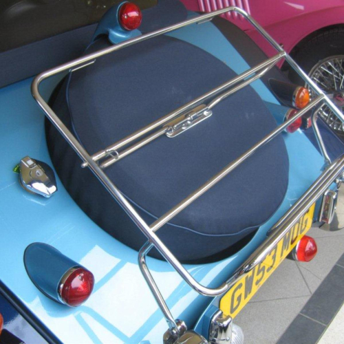 Stainless steel luggage rack 2 str, 2004 on, for 'overrider' cars ...