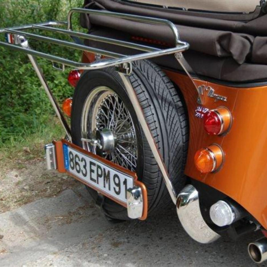 Stainless steel luggage rack 4 str to 2/1998 & mounting kit :: Mog ...