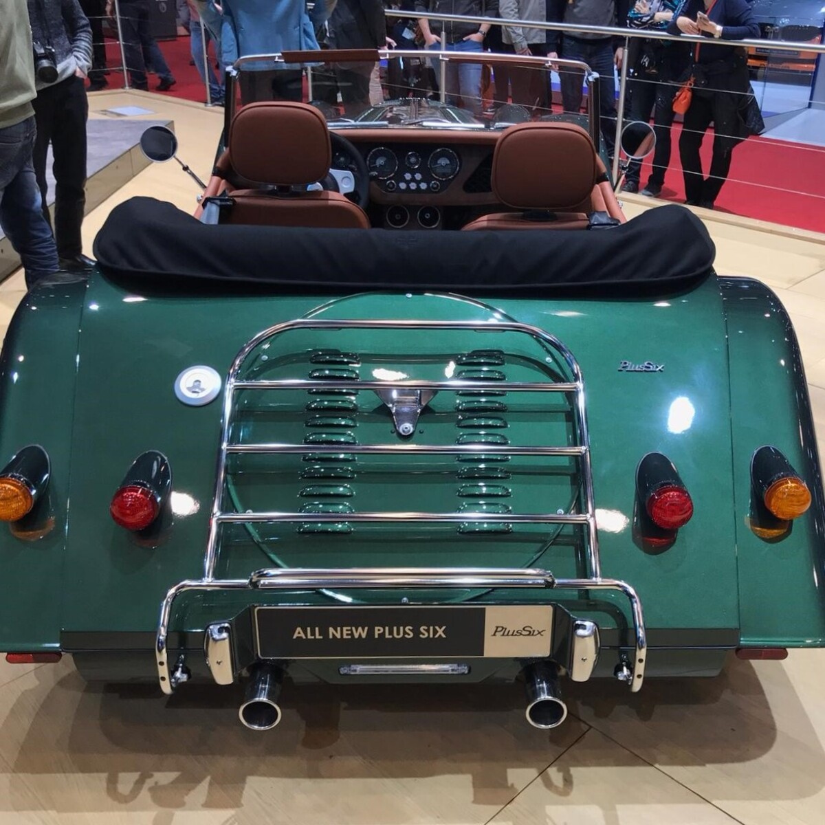 Luggage rack for Plus Six - low :: Mog Parts, Morgan Car Parts & Morgan ...