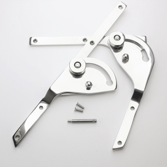 Wind deflectors - for use with our folding windscreen kit WDS051 :: Mog ...