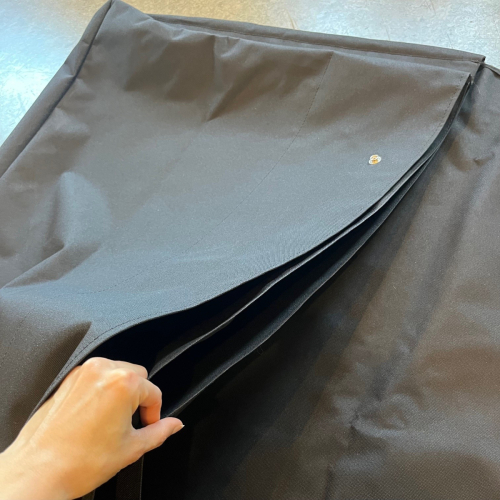 Hood/tonneau/sidescreen bag - black vinyl :: Mog Parts, Morgan Car ...